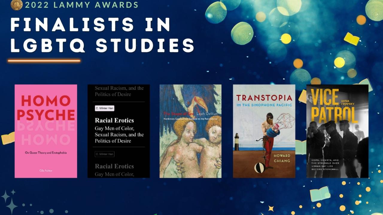 Professor Howard Chiang Shortlisted for 2022 Lammy Award | History ...